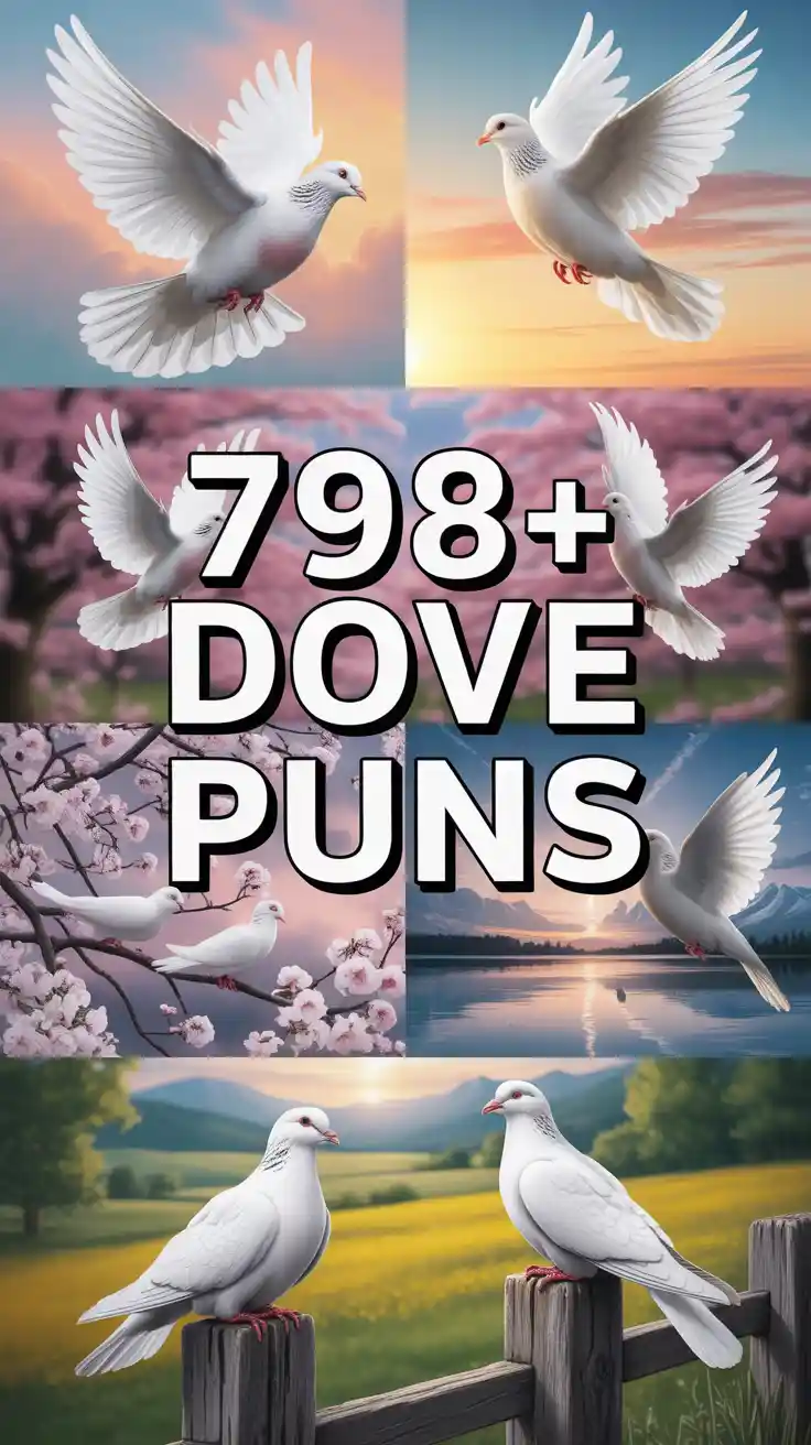798+ Dove Puns – Explore Puns and Jokes for Every Mood in 2025
